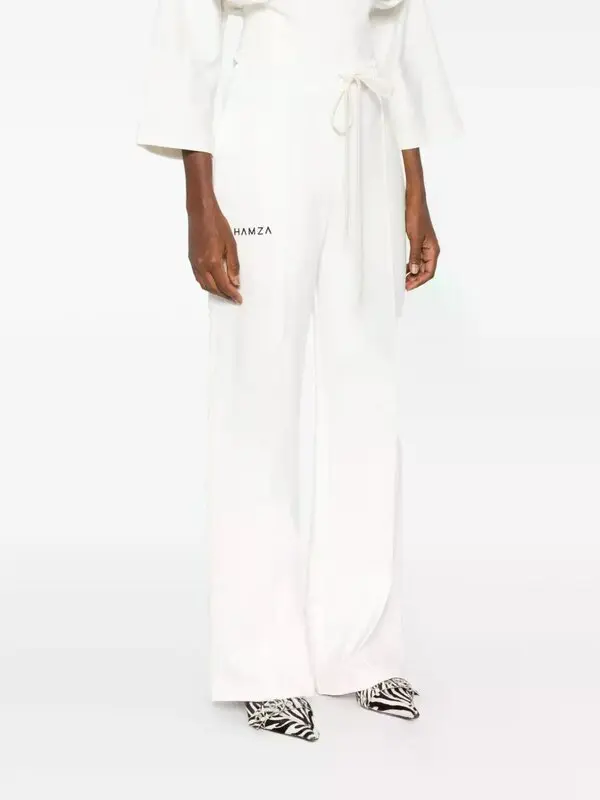 HAMZA Drawstring Cuffed Trousers