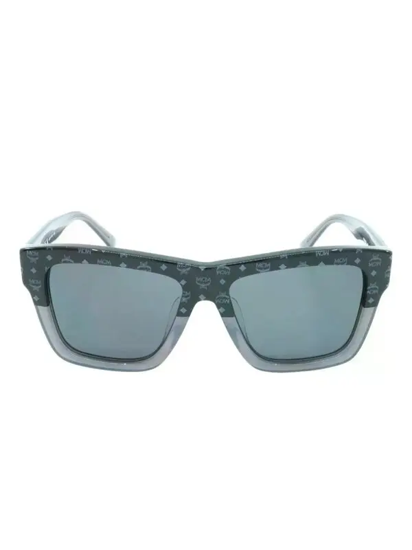 Mcm Logo Square Sunglasses - Black