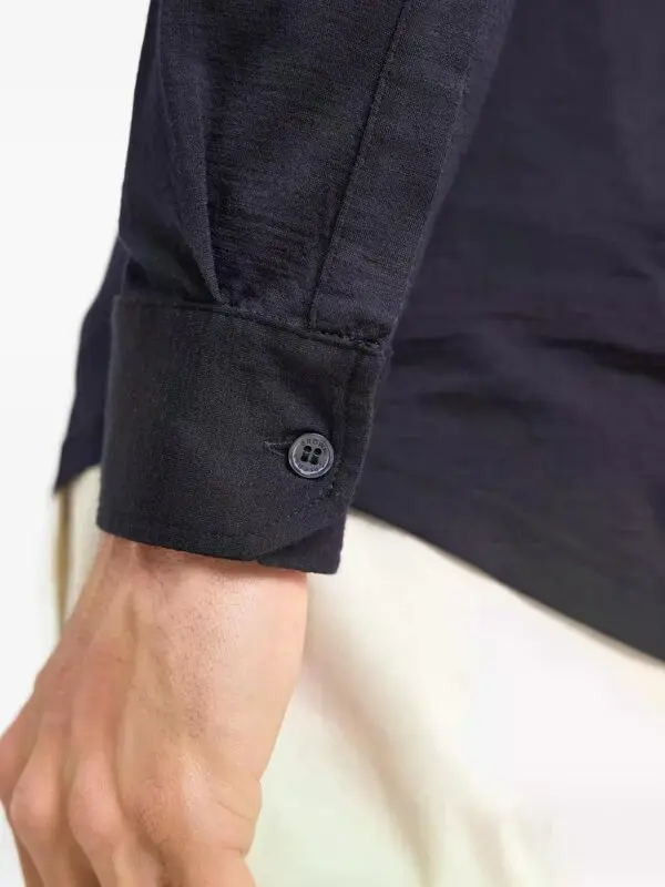 Orlebar Brown Long-sleeve Merino Wool Polo Shirt