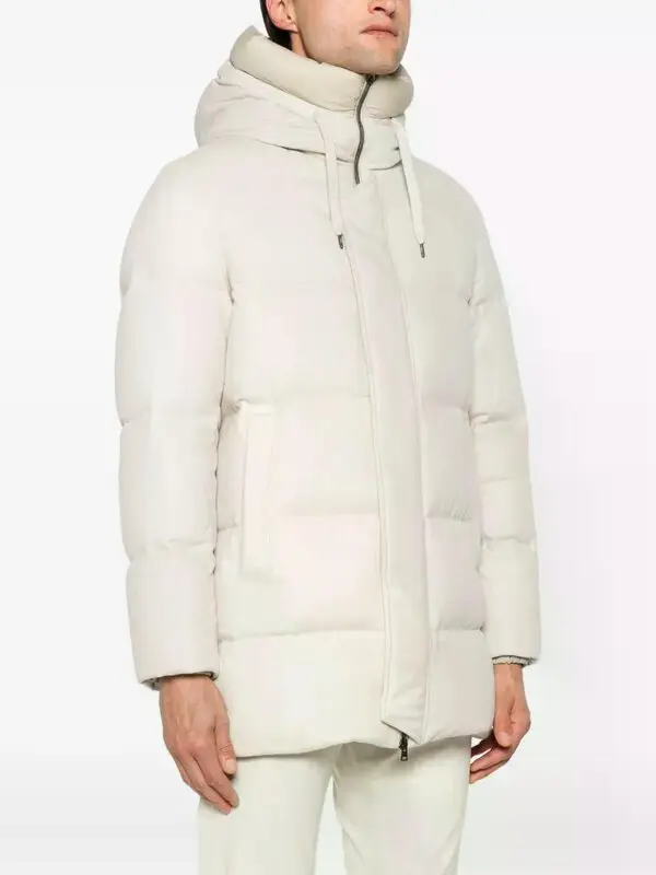 Herno Hooded Quilted Coat