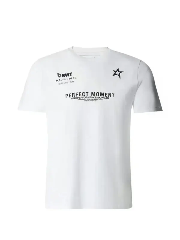 Perfect Moment Logo-print T-shirt - White