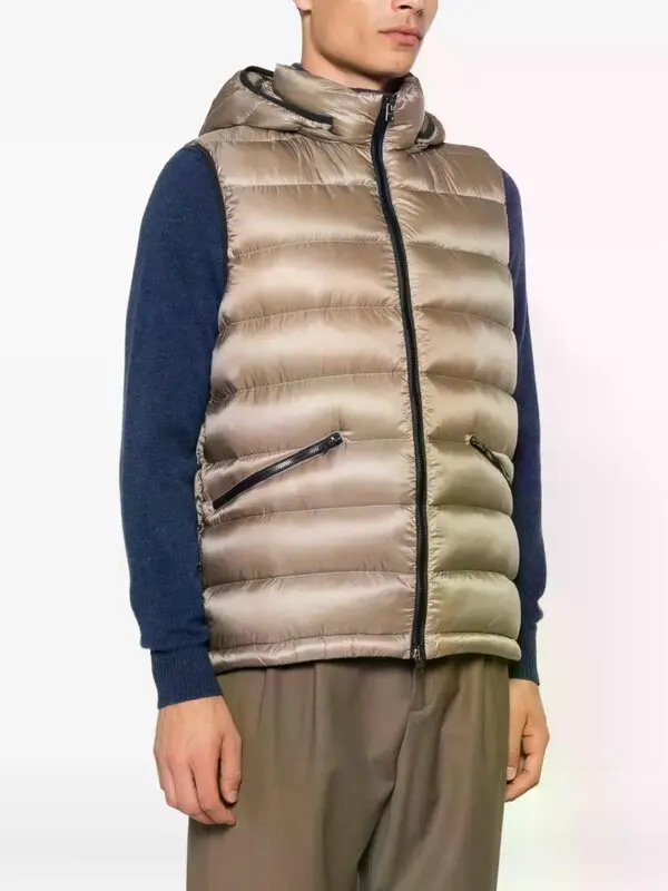 Herno Hooded Padded Gilet