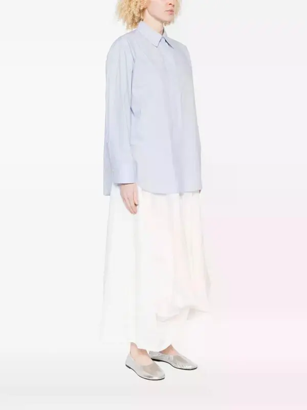 FORTE_FORTE Long-sleeve Shirt - Blue