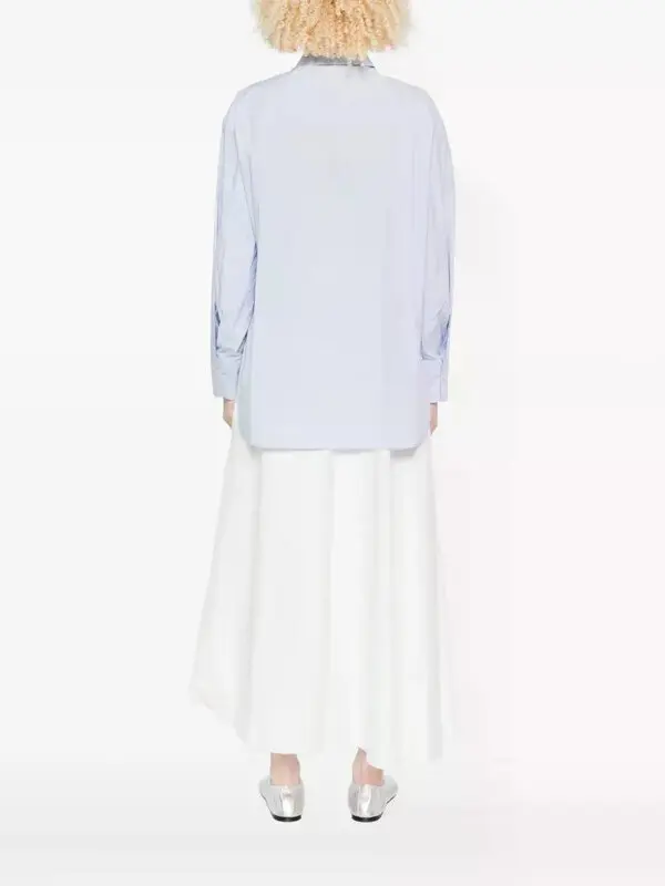 FORTE_FORTE Long-sleeve Shirt - Blue