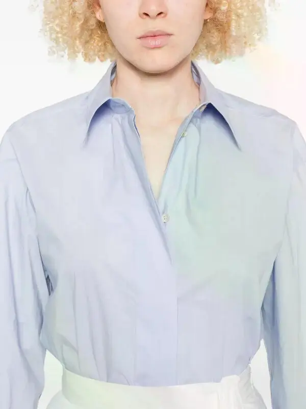 FORTE_FORTE Long-sleeve Shirt - Blue
