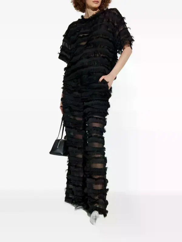 Munthe Laitha Fringe Layered Trousers