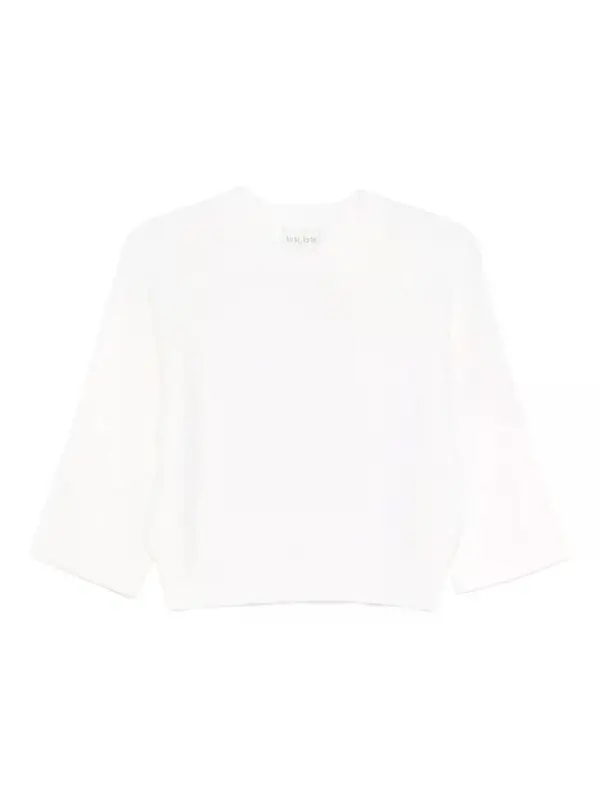 FORTE_FORTE Ribbed Knit Top