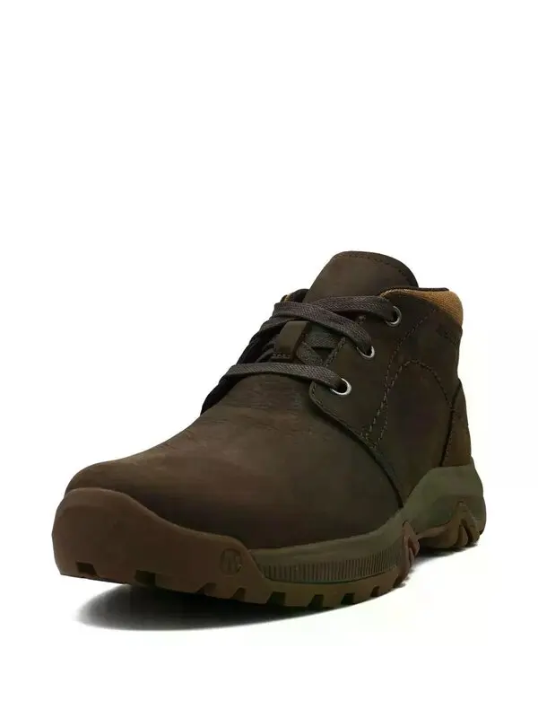 Merrell Lace-up Leather Trainers - Brown