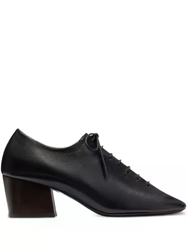 LEMAIRE Souris Lace-up Pumps - Black