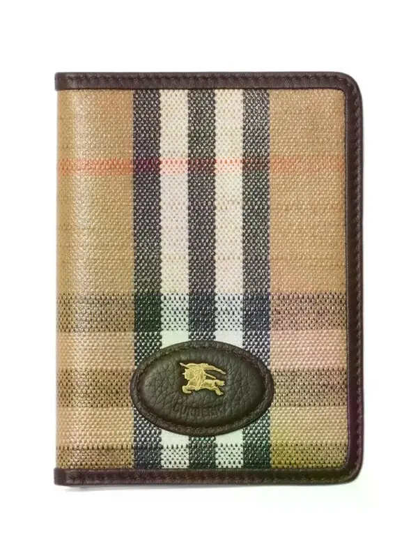 Burberry Highlands Passport Holder - Brown