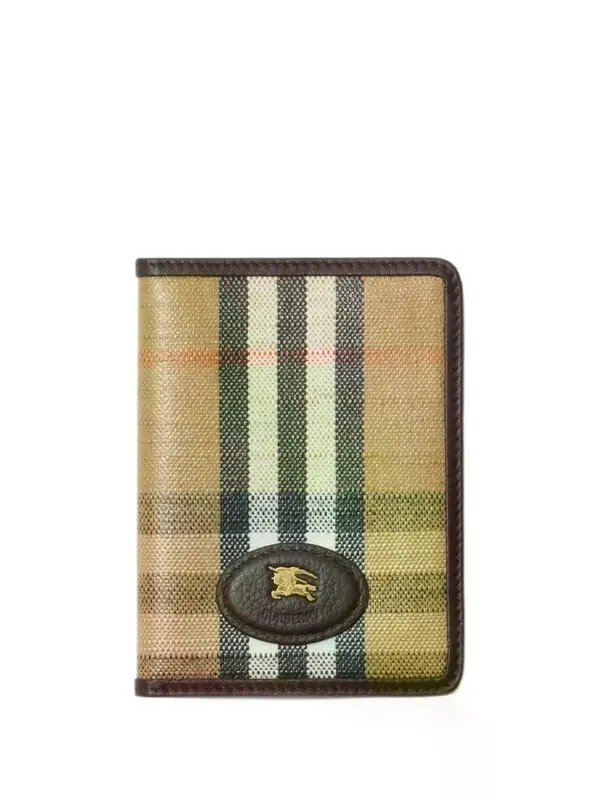 Burberry Highlands Passport Holder - Brown