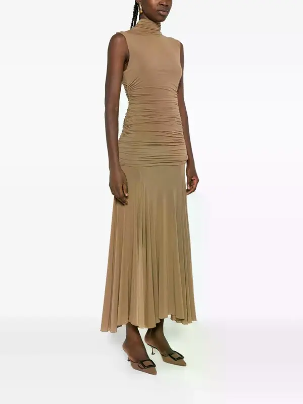 maternity maxi dress cotton Teal Cotton Pintuck Tie Strap Maternity Maxi Dress