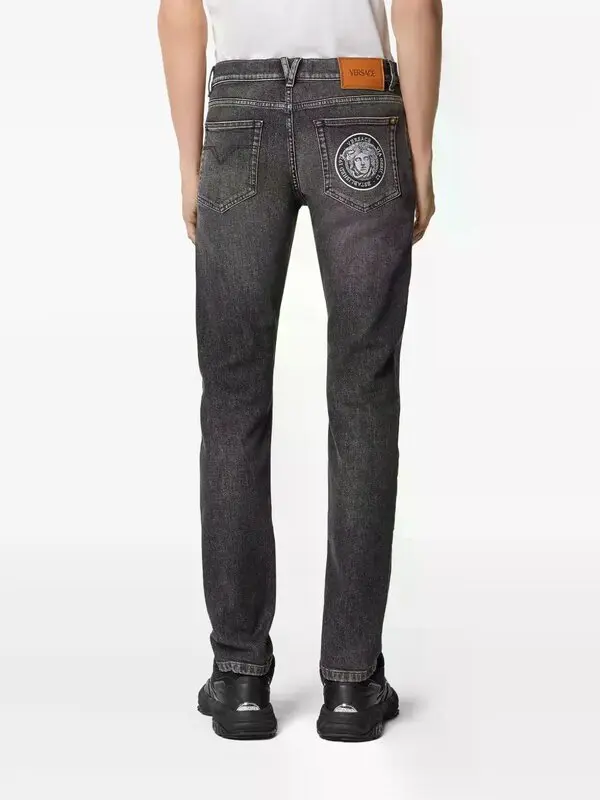 Versace La Medusa Jeans - Grey