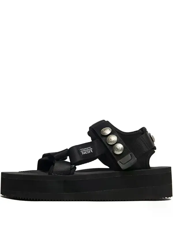 John Elliott Platform Buckle Sandals