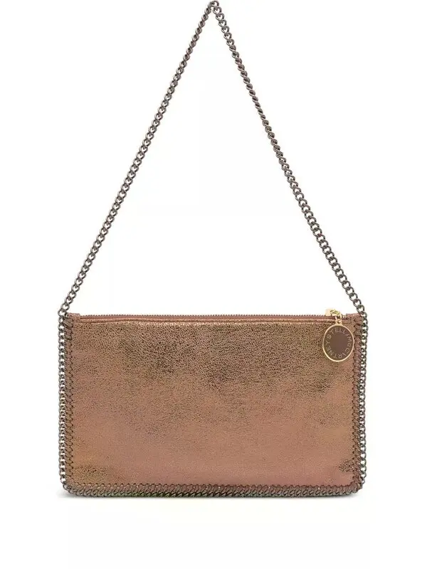 Stella McCartney Falabella Chain-trimmed Shoulder Bag - Pink