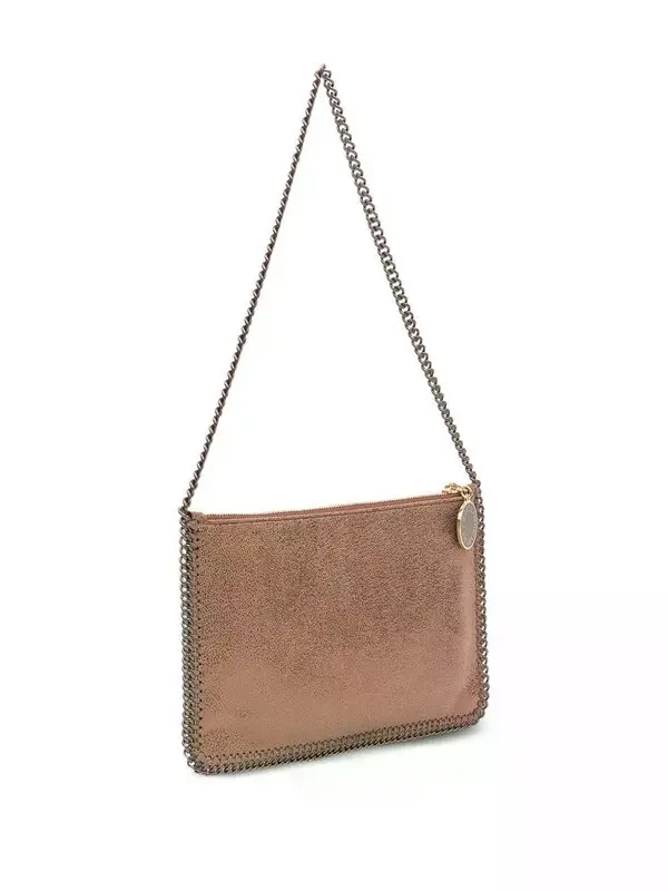 Stella McCartney Falabella Chain-trimmed Shoulder Bag - Pink