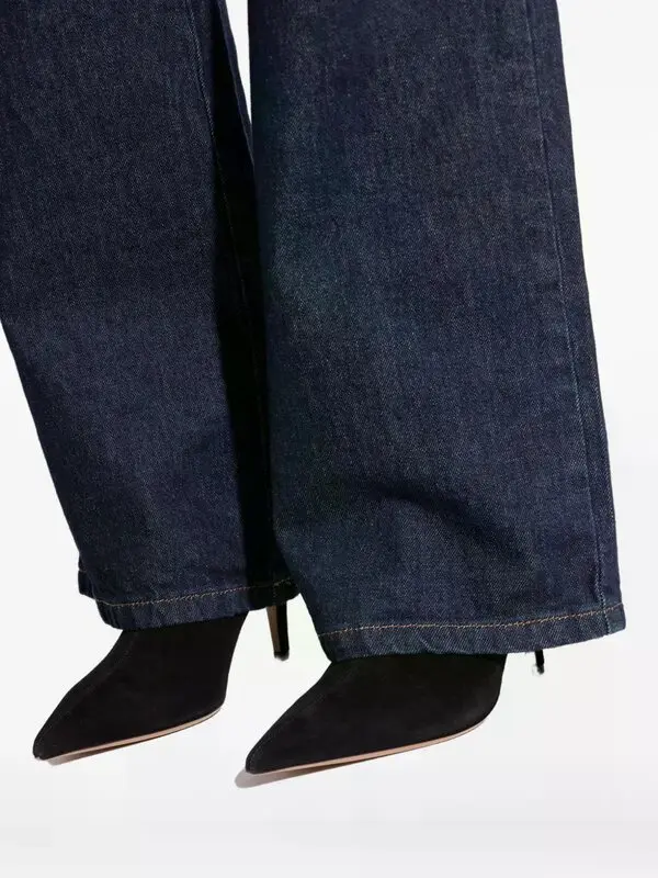 Paris Texas 105mm Jessica Suede Ankle Boots