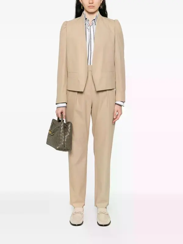 Max Mara Pleated Trousers - Neutrals