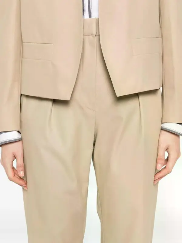 Max Mara Pleated Trousers - Neutrals