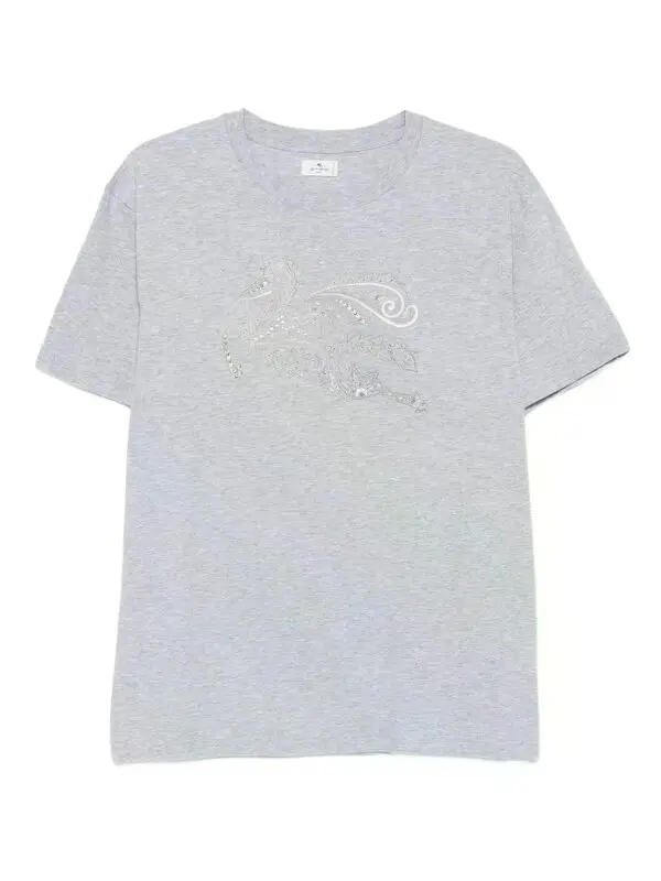 Etro Embellished Bird T-shirt