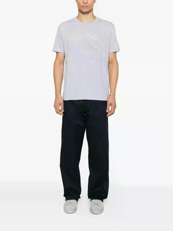Etro Embellished Bird T-shirt