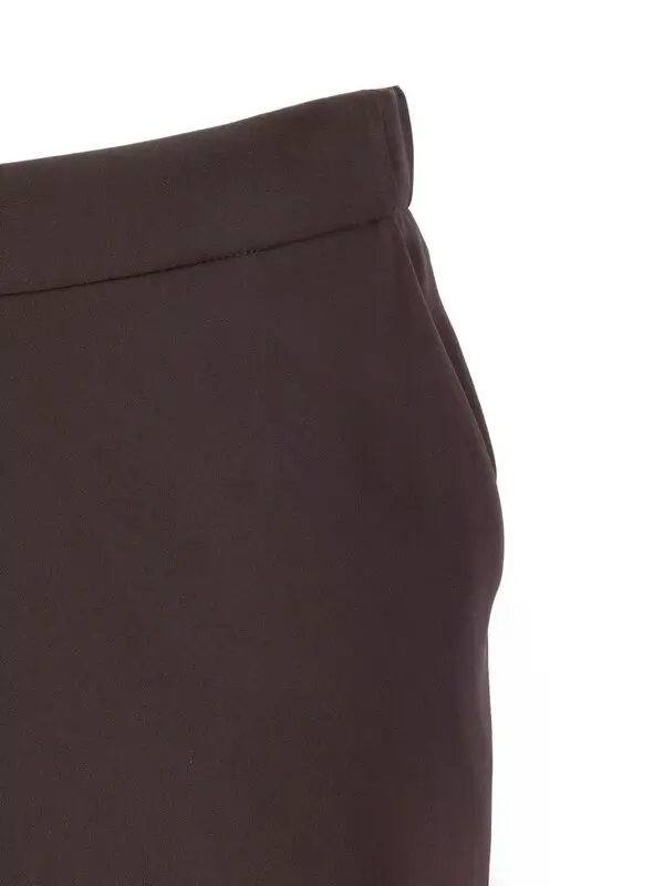 P.a.r.o.s.h Wide-leg Trousers - Brown