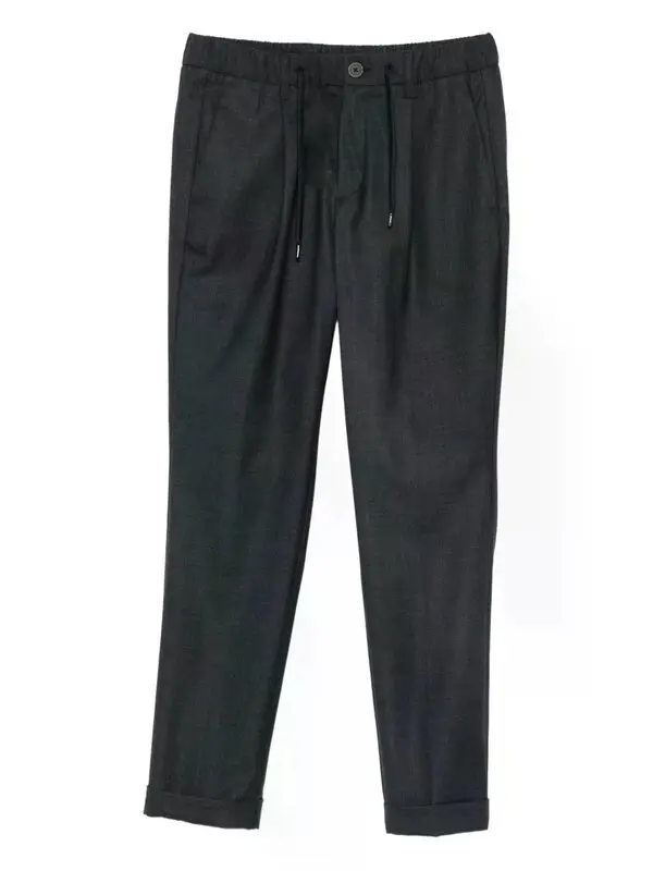 Herno Drawstring Cuffed Trousers - Grey