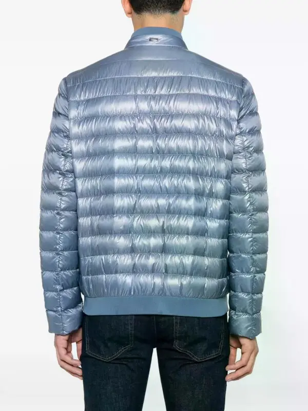 Herno Quilted Zip-front Jacket - Blue