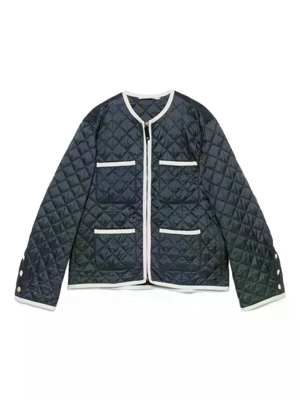 Max Mara Celeste Quilted Jacket - Blue