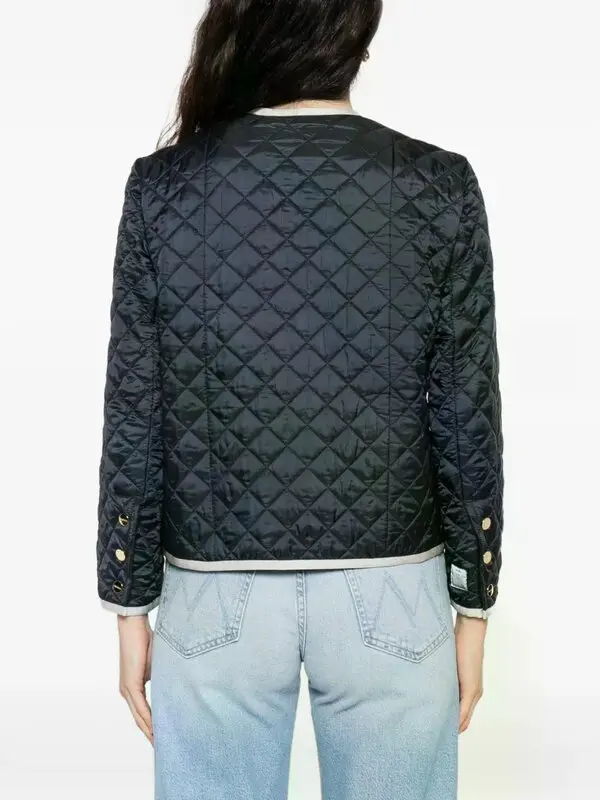 Max Mara Celeste Quilted Jacket - Blue