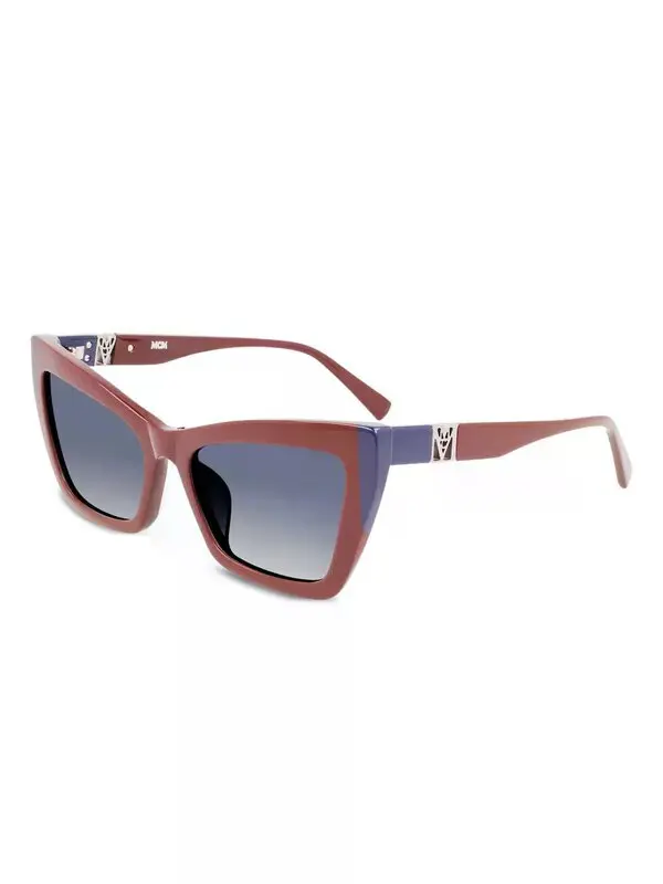 Mcm Cat-eye Two-tone Sunglasses - Red
