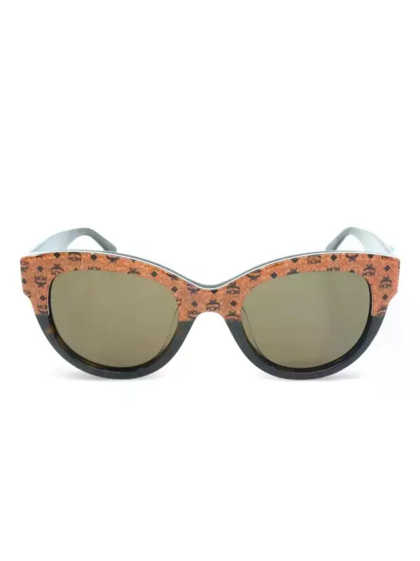 Mcm Monogram Cat-eye Sunglasses - Brown