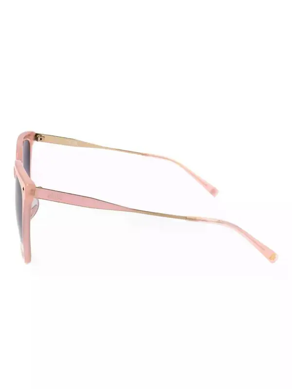 Mcm Square Gold-tone Sunglasses - Pink | Editorialist display picture 2