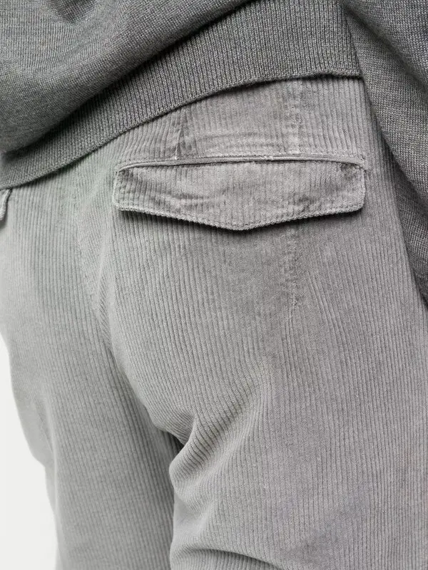 PT TORINO Corduroy Straight-leg Trousers