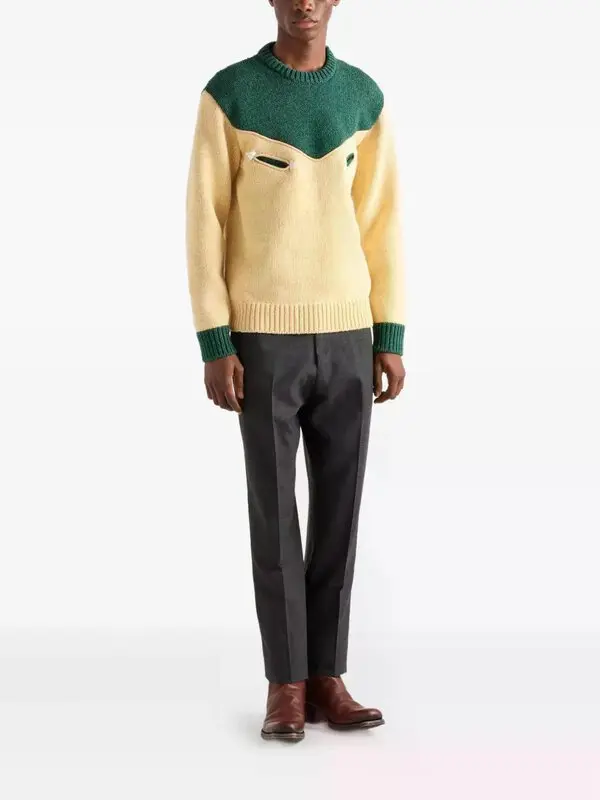 Prada Wool Tailored Trousers