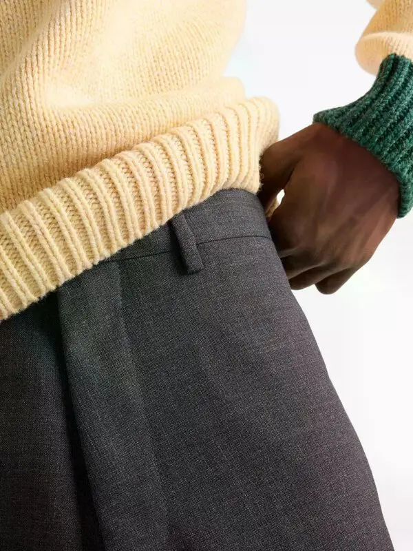 Prada Wool Tailored Trousers