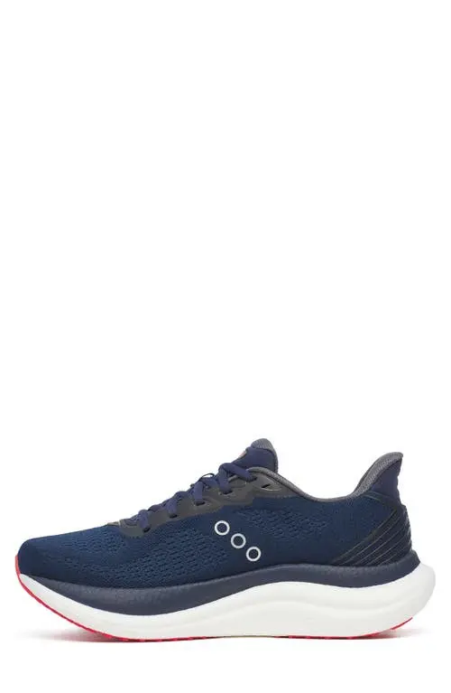 Saucony Triumph 23 Running Shoe - Navy/red
