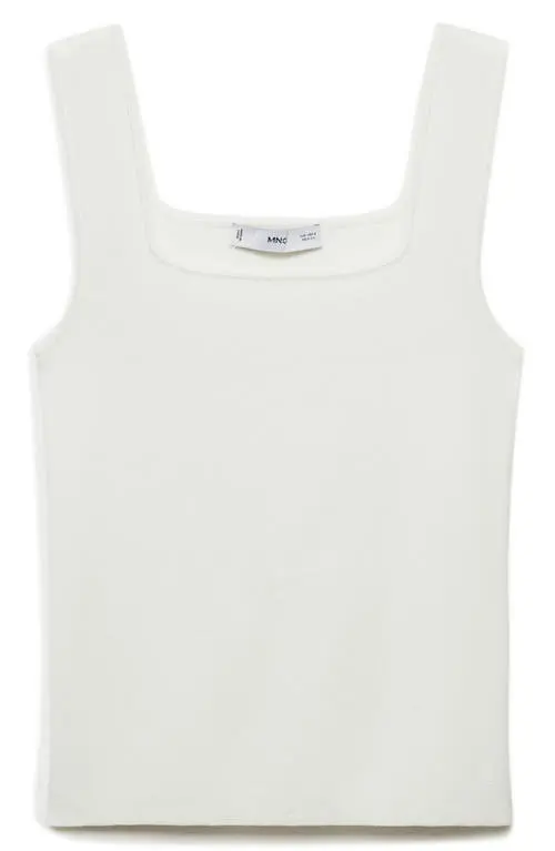 Mango Fine Knit Tank Top