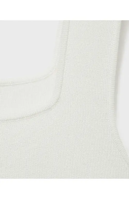 Mango Fine Knit Tank Top