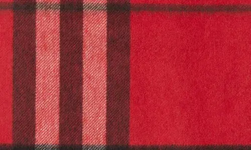 Burberry Giant Check Cashmere Scarf - Post Red
