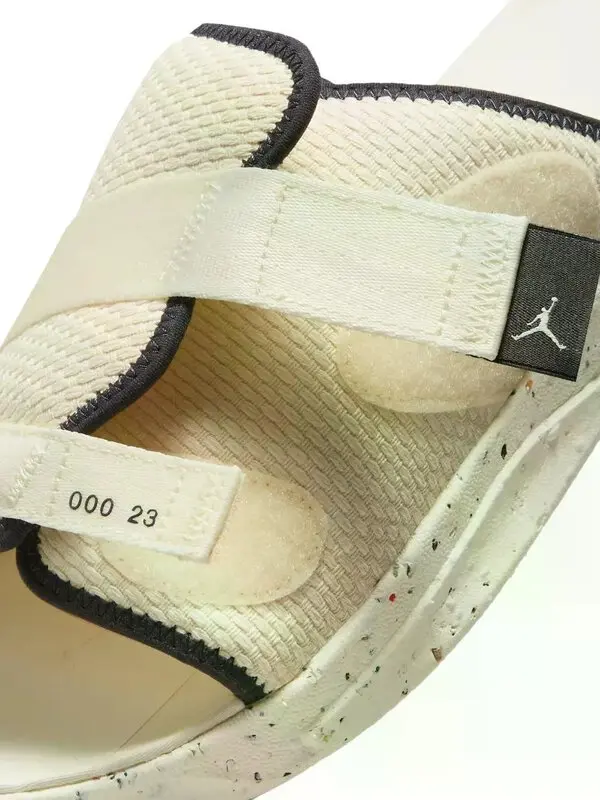 JORDAN Crater Double-strap Slides - White