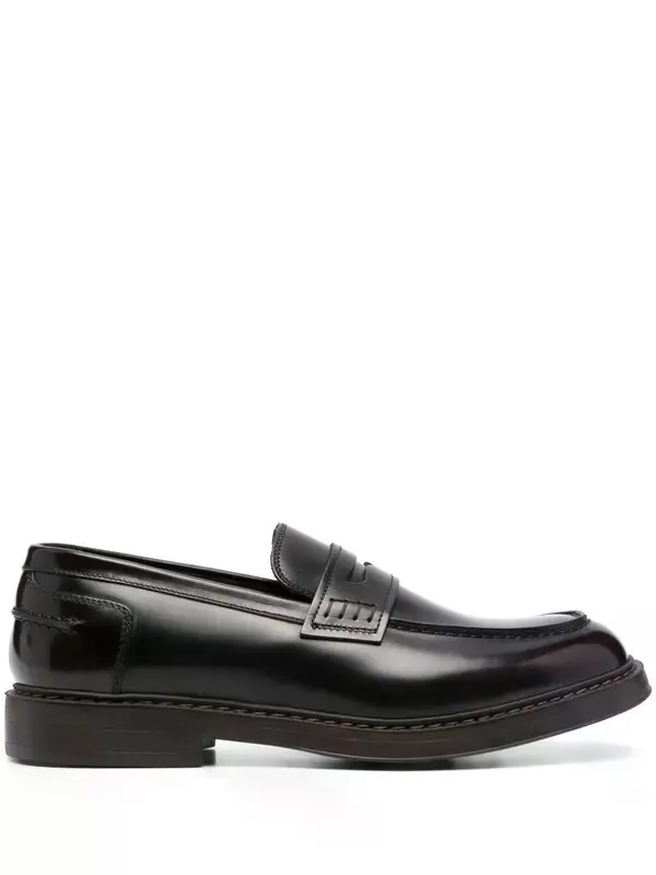 DOUCAL'S Leather Penny Loafers