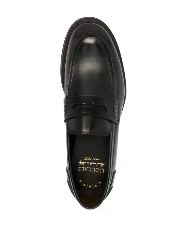 DOUCAL'S Leather Penny Loafers