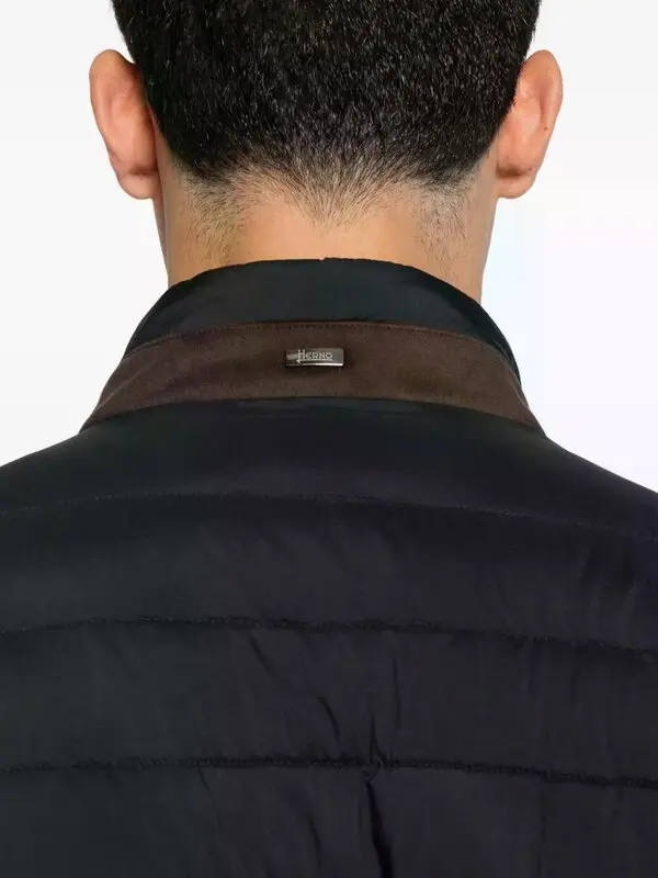 Herno Quilted Jacket - Blue