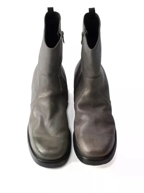 Prada Leather Biker Boots