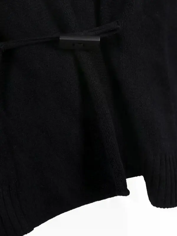KANGRA Belted Wool Cashmere Cardigan