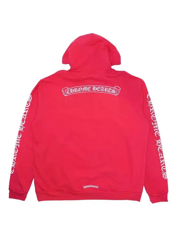 Chrome Hearts Scroll Logo Hoodie