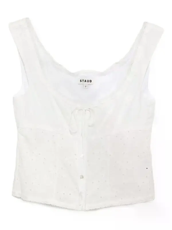 Staud Lou Top - White