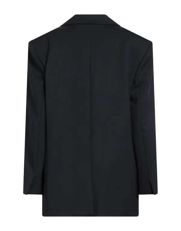 Sandro Single-breasted Blazer In Polyester, Wool, And Elastane