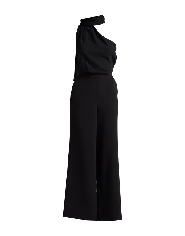 LIU •JO One-shoulder Crepe Jumpsuit